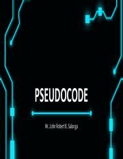 Mastering Pseudocode Writing Examples Techniques Course Hero