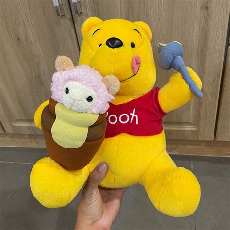 Original Disney Winnie The Pooh Plush Plushy Plushie Soft Toy Cute