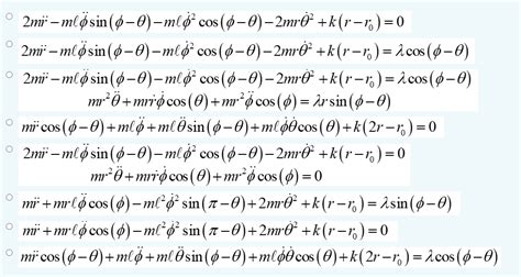 Solved Question Derive The Dynamic Model Of The Chegg