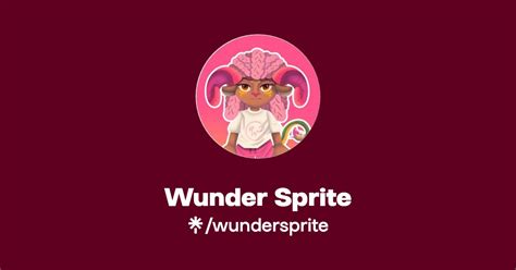 Wunder Sprite Instagram Facebook Tiktok Linktree