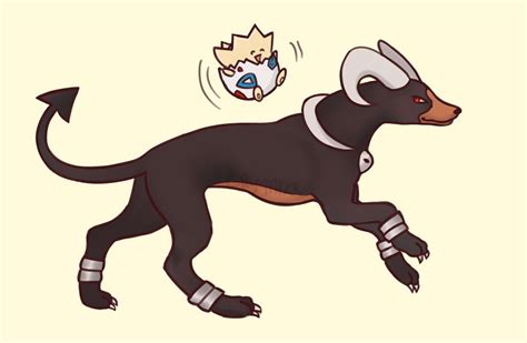 Togepi And Houndoom