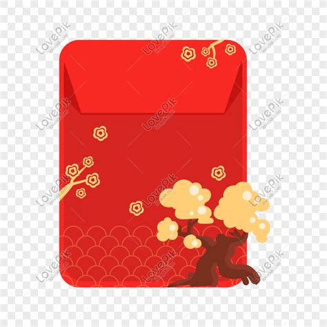 빨간 봉투 인쇄 Png 일러스트 및 벡터 이미지 무료 다운로드 Lovepik