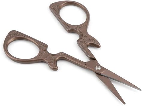 Retro Brown Scissors Vintage Stainless Steel Classic Guitar Model