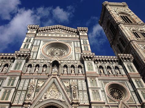 The Duomo In Florence The Cathedral Of Santa Maria Del Fiore In