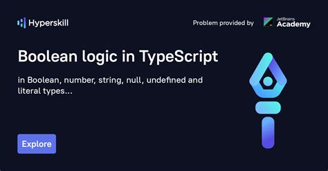 Boolean Logic In Typescript · Boolean Number String Null Undefined