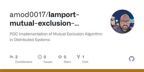 Github Amod0017lamport Mutual Exclusion Algorithm Implementaion Poc