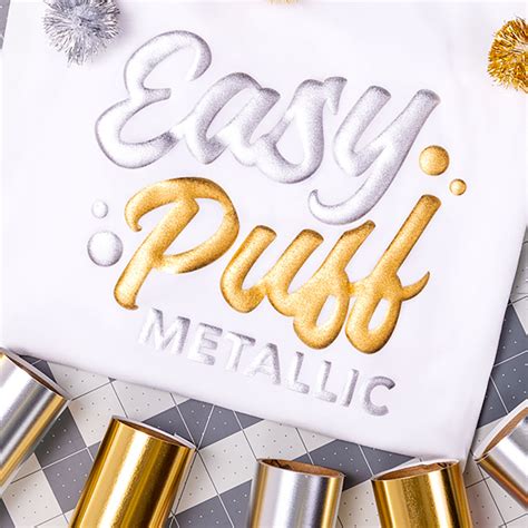 12 Siser Easy Puff Heat Transfer Vinyl