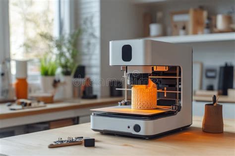 Compact 3d Printer Producing Complex Design With Resin Material