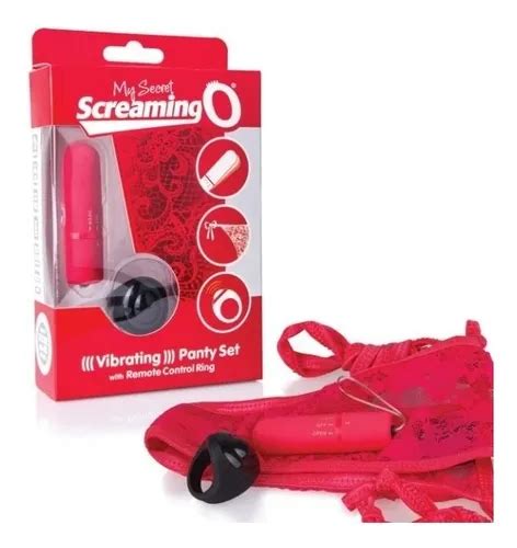 Consolador Calzon Vibrador Bateria Rojo My Secret Ssm Rojo Cuotas Sin
