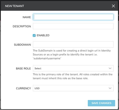 Tenants — Morpheus Docs Documentation