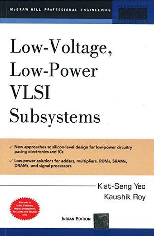 Low Voltage Low Power Vlsi Subsystems By Kiat Seng Yeo