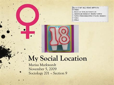 Social Location Project Ppt