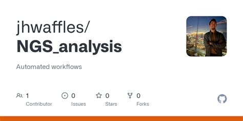 Github Jhwafflesngsanalysis Automated Workflows