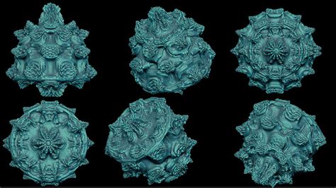 mandelbrot fractals 3d model by reactor7070