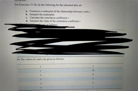 solved for exercises 13 20 do the following for the