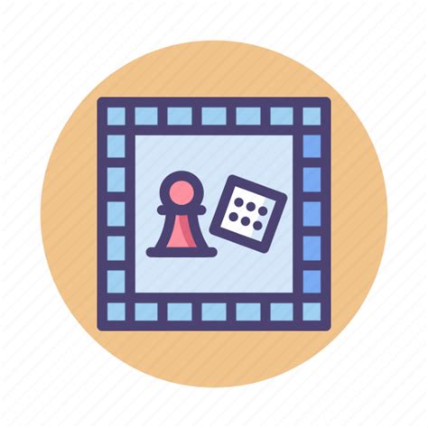 Board Board Game Dice Game Icon