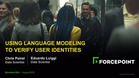 Using Language Modeling To Verify User Identities Ppt