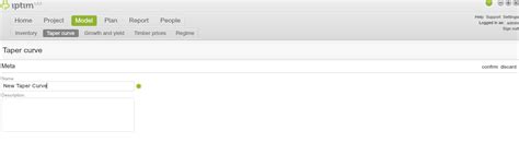 Taper Curve Support Center