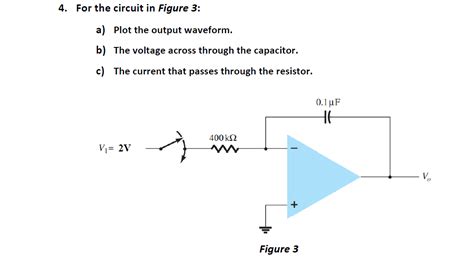 Solved For The Circuit In Figure A Plot The Output Chegg Com