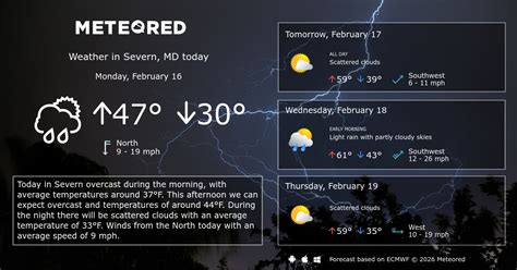 Severn Md Weather 14 Days Meteored Us