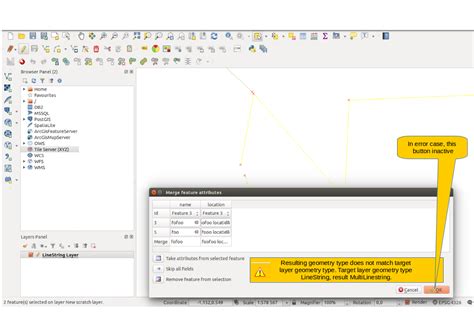 Feature Request 16974 Merge Selected Features Warn User In Advance When Merged Geometry Type