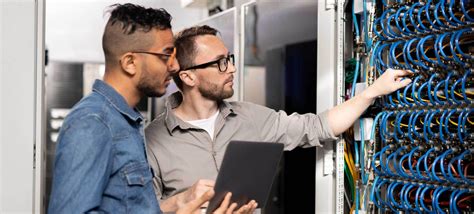 Computer Support Specialists Analyzing Network Pro ICOHS College