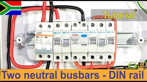 How To Wire A Single Phase DIN Rail Distribution Board With Two Neutral