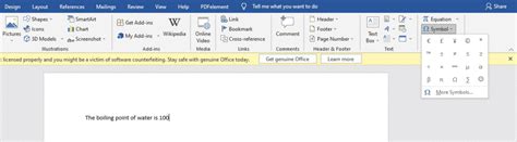 How To Add A Degree Sign To Your Microsoft Word Document
