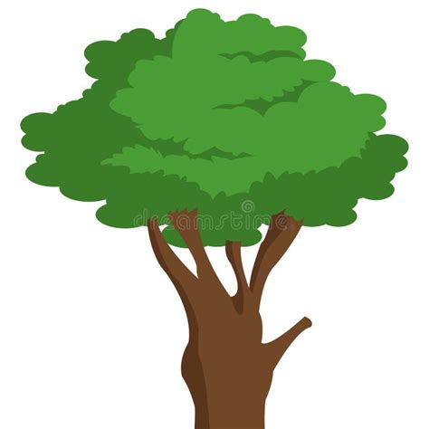 Single Tree Icon Stock Illustration Illustration Of Autumn 74079605