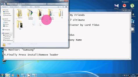 How To Activate Win 7 Ultimate 100 Works Youtube