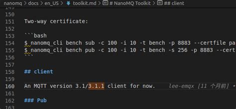 Docs Support Status Of Mqtt 31150 Is Inconsistent · Issue 1036 · Nanomqnanomq · Github