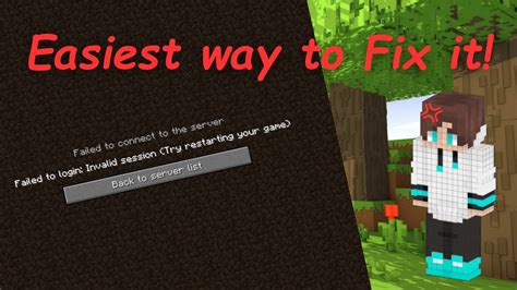 How To Fix Failed To Login Invalid Session Try Restarting Your Game