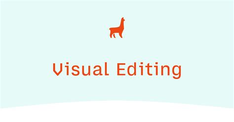 Visual Editing TinaCMS Docs
