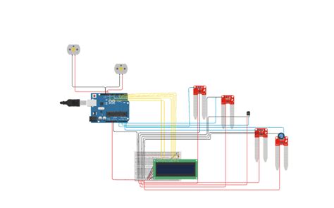 Circuit Design Smart Irrigation Tinkercad
