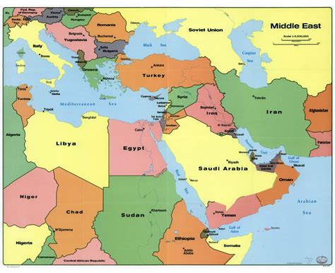 Maps Of The Middle East Collection Of Maps Of The Middle East Asia