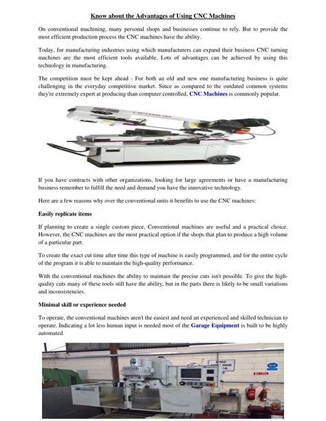 PPT Know About The Advantages Of Using CNC Machines PowerPoint Presentation ID 8142881