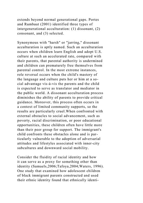 segmented assimilation theory and thelife model an integrat docx