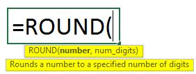 Rounding In Excel How To Round Numbers In Excel Using Functions