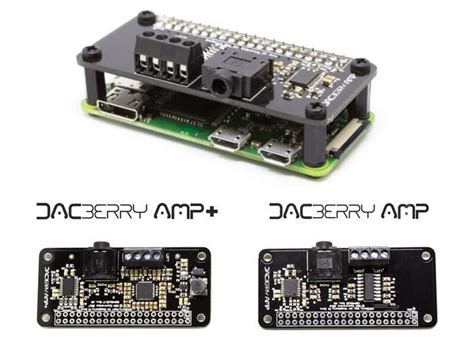 dacberry raspberry pi analog soundcard and amplifier geeky gadgets