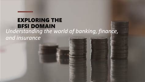 What Is The Bfsi Domain