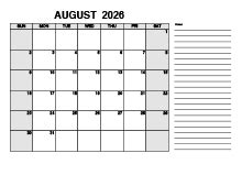 August 2026 Calendar With Holidays Calendarlabs