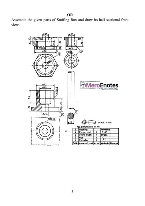 Pokhara University Pu Be Civil Engineering Drawing Question Paper 1st Semester Mero Enotes