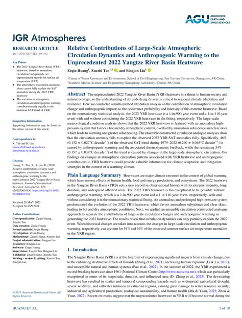 Relative Contributions Of Large‐scale Atmospheric Circulation Dynamics
