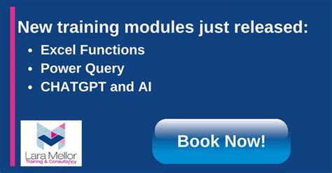 Laramellortraining Introduces New Excel Modules Lara Mellor Posted On The Topic Linkedin