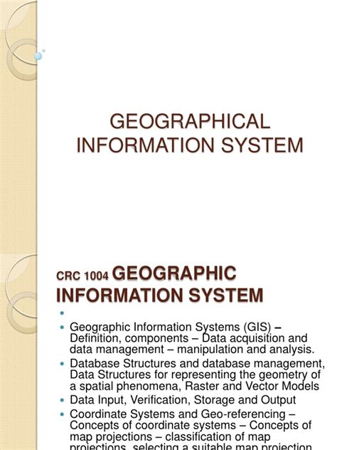 Introduction To Gis Pdf Geographic Information System Spatial