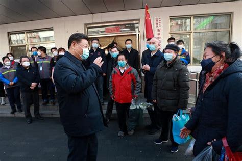 ‘lets Not Shake Hands Xi Jinping Tours Beijing Amid Coronavirus