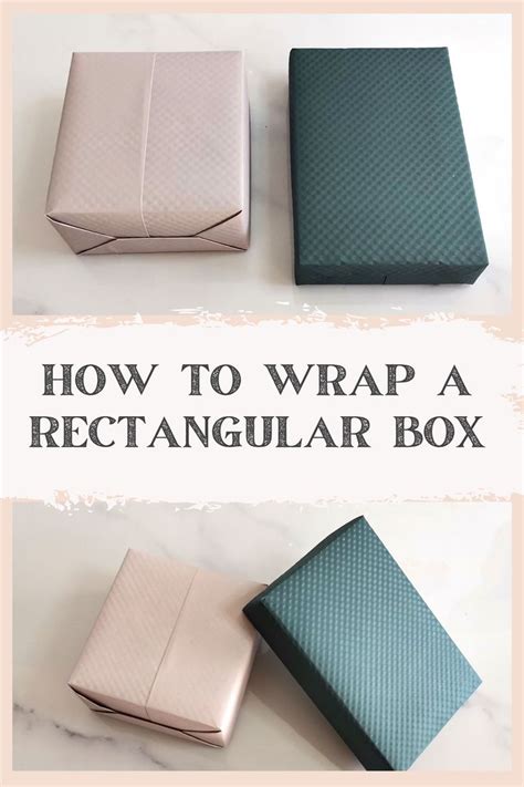 How To Wrap Rectangular Box At Susanne Lumpkin Blog