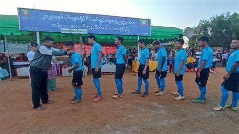 မိုင်းရှူးမြို့နယ်တွင် ၂၀၂၃ ခုနှစ် ခရိုင်စီမံအုပ်ချုပ်ရေးအဖွဲ့ဥက္ကဋ္ဌ ဖလား အမျိုးသား အလွတ်တန
