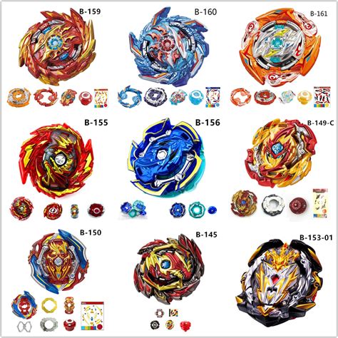 Beyblade Burst 160 King Helios Zn B 159 Super Hyperion Xceed B 156