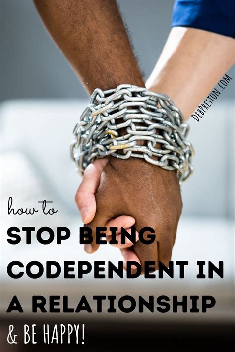 How To Stop Being Codependent In A Relationship Be HAPPY